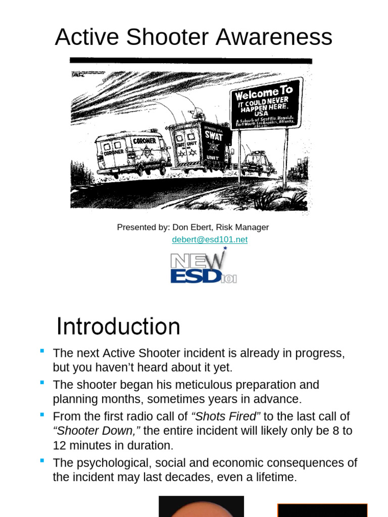NEWESD Active Shooter | PDF