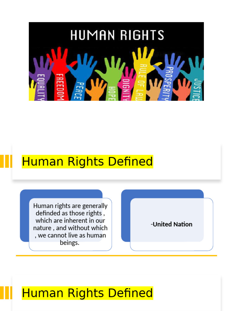 Human Rights | PDF