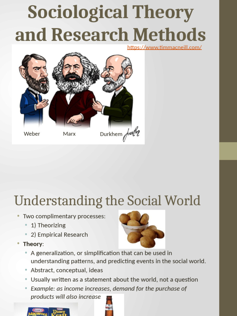 Class 2 - Soc Theory and Method | PDF