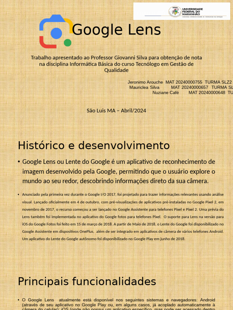 Google Lens | PDF