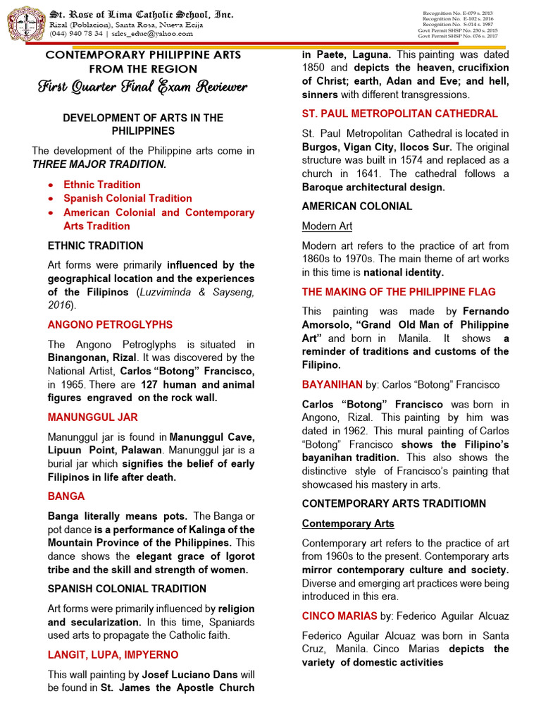 Cpar - Final Exam - Reviewer | PDF