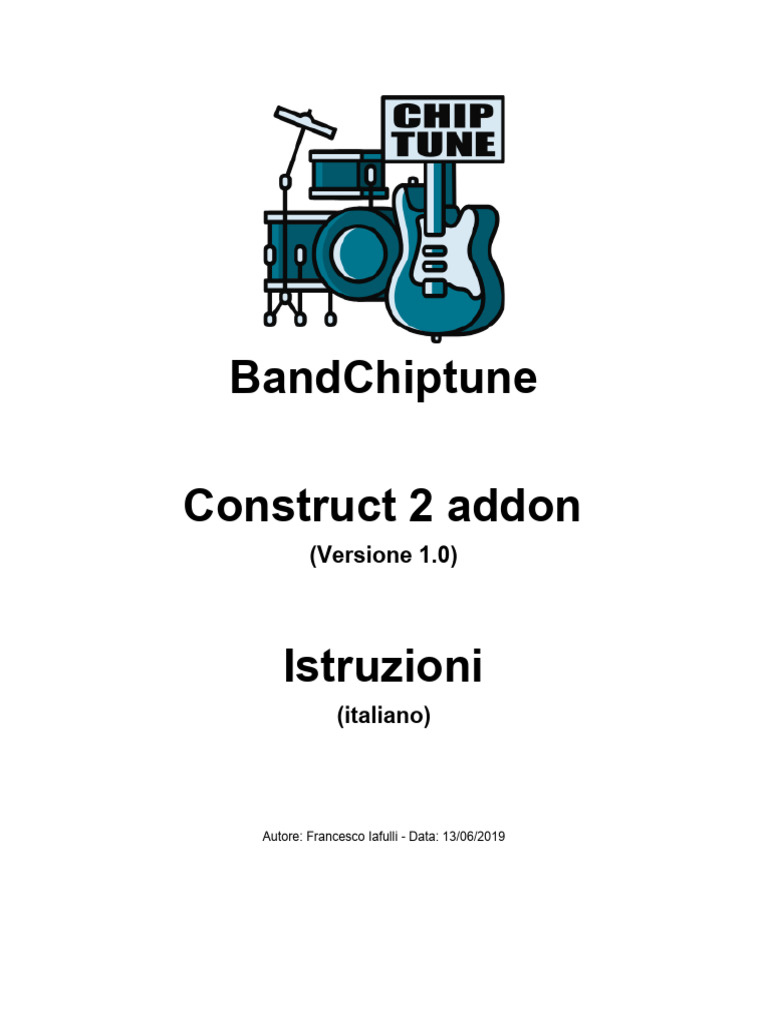 BandChiptune Italiano Construct2 | PDF
