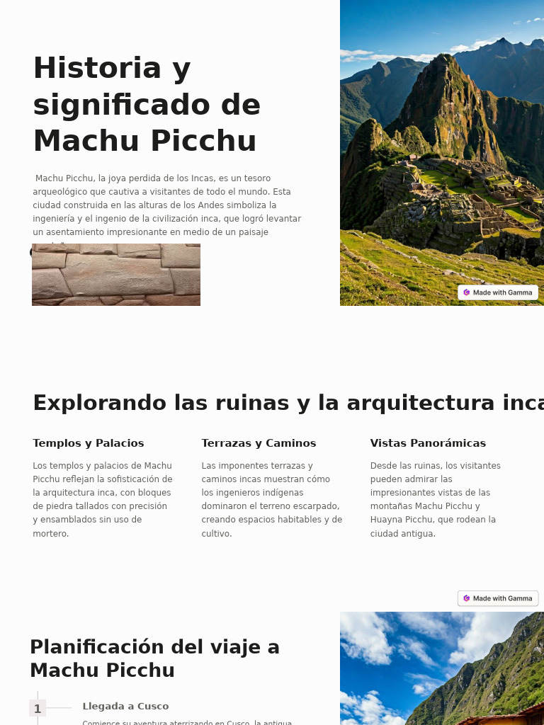 Machu Picchu | PDF