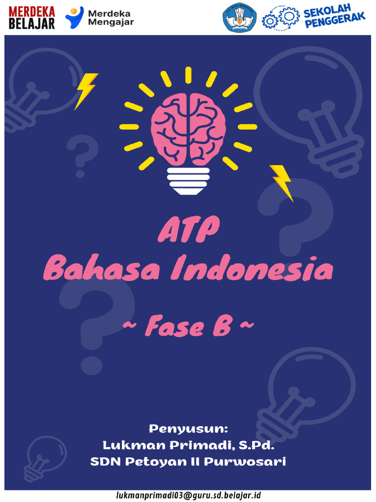 Atp BHS Indonesia Fase B - Lukman Primadi | PDF