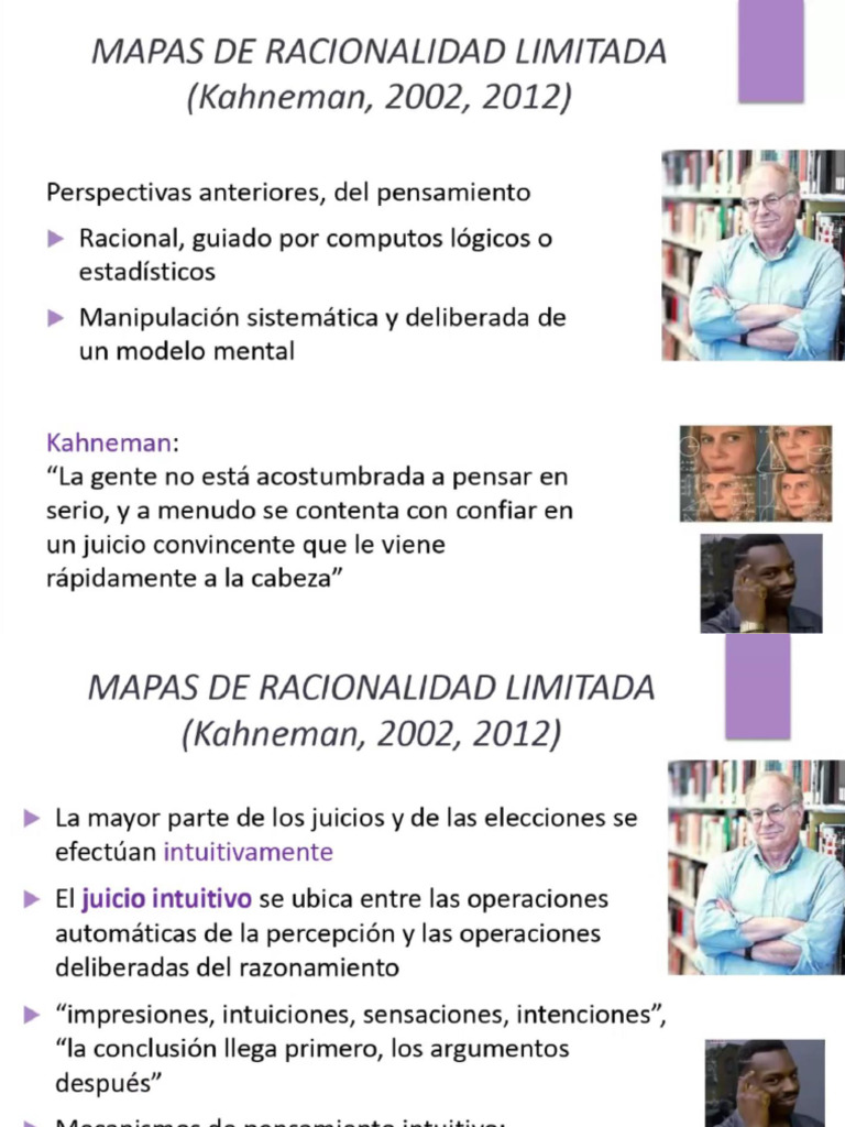 Mod 11 - Pensamiento - Heuristicos y Sesgos Parte 1 y 2 - Clase ...