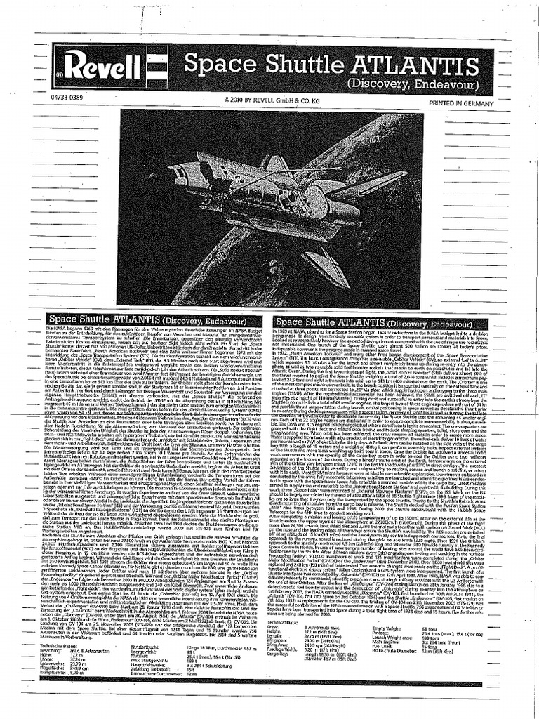 CM - 04733 Atlantis | PDF