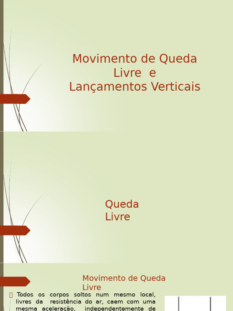 PréTec - Movimentos Verticais | PDF
