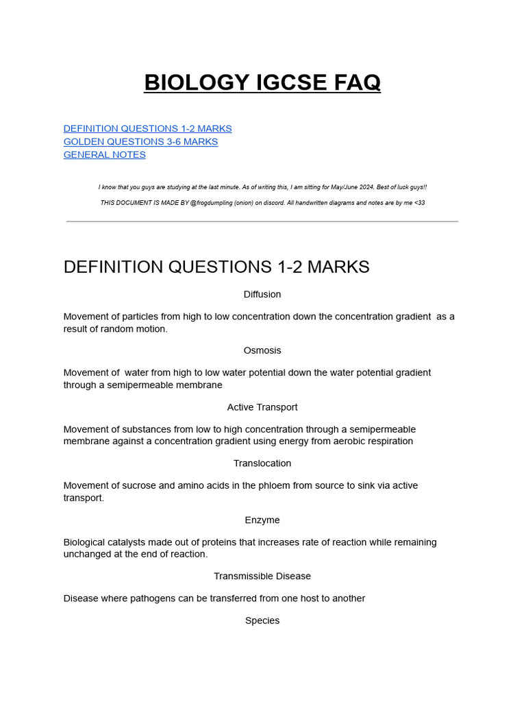 Biology Master | PDF