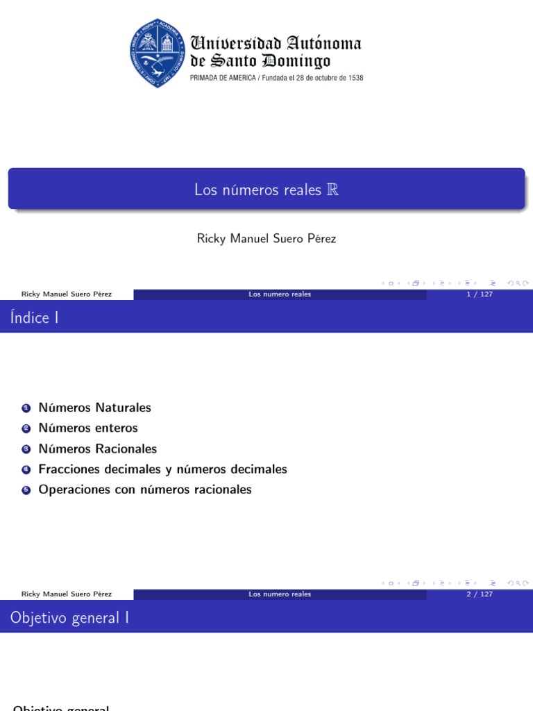 Mat0140 Los Numero Reales | PDF