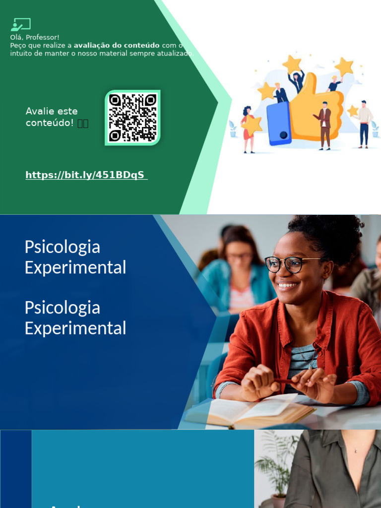 Psicologia Experimental 01 | PDF