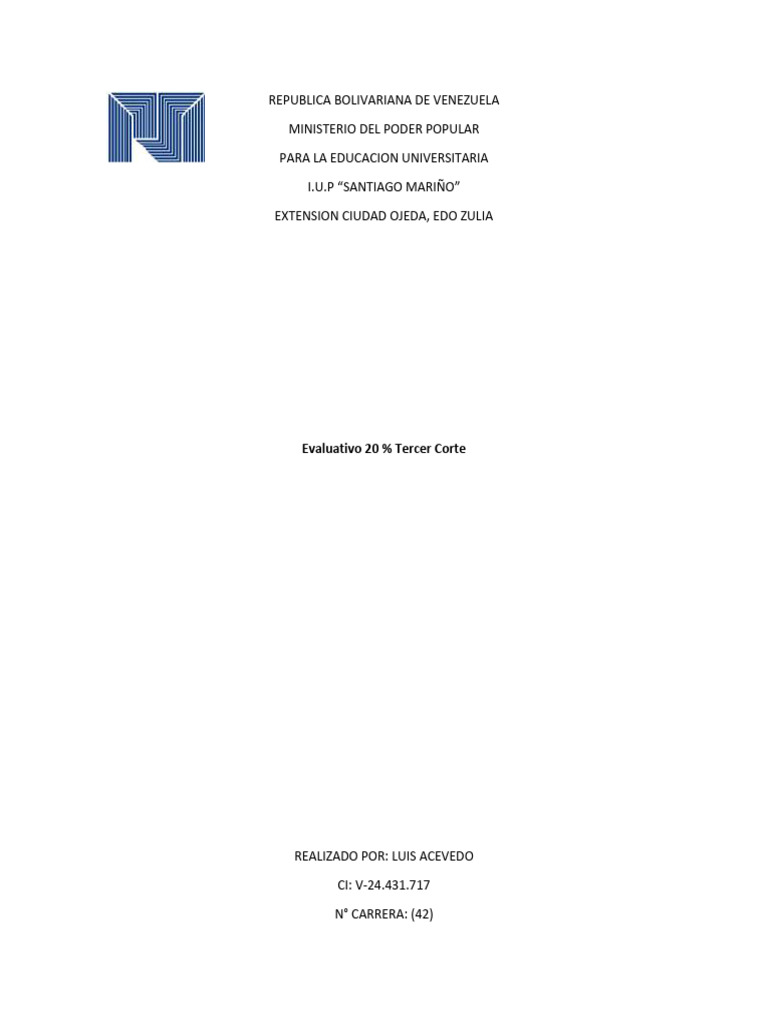 Informe Luis Acevedo Pdf