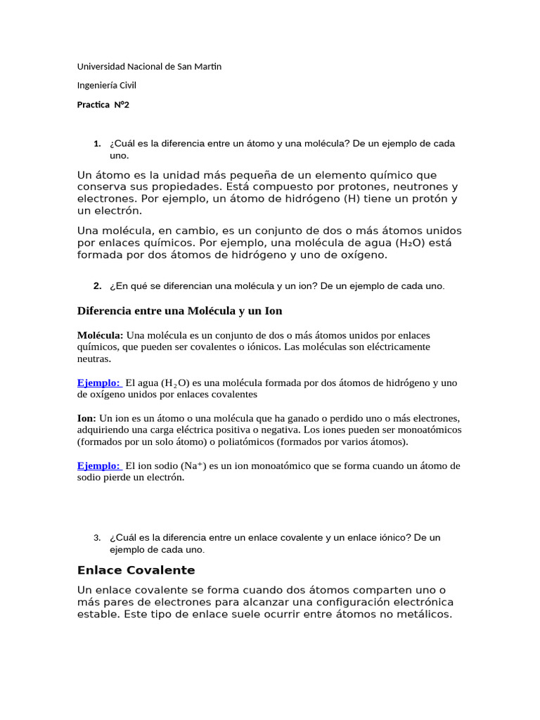 practica 02 | PDF