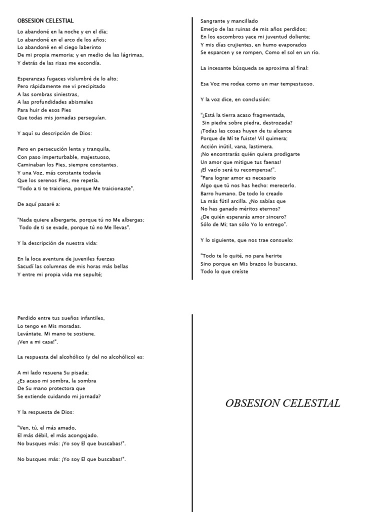 Obsesion Celestial | PDF