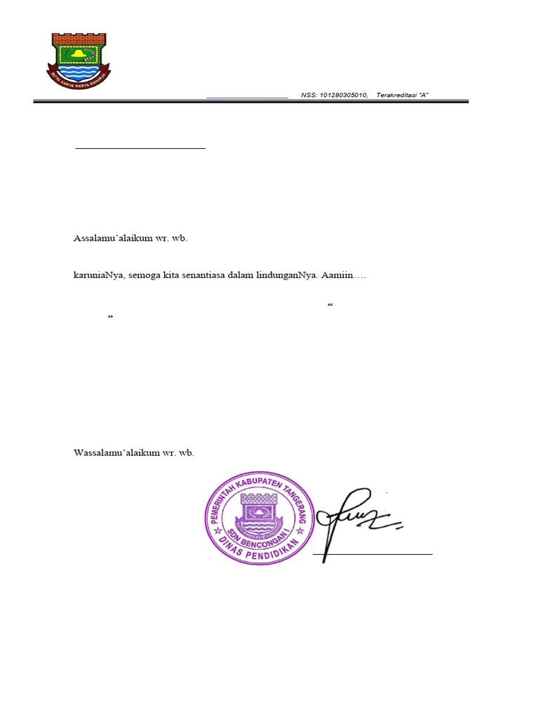 UNDANGAN MARKET DAY KOMITE | PDF