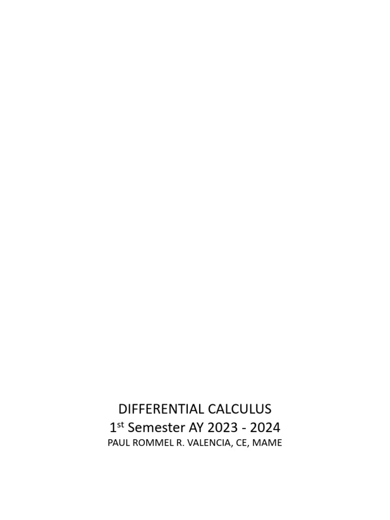 Math 101a Lecture Notes Pdf
