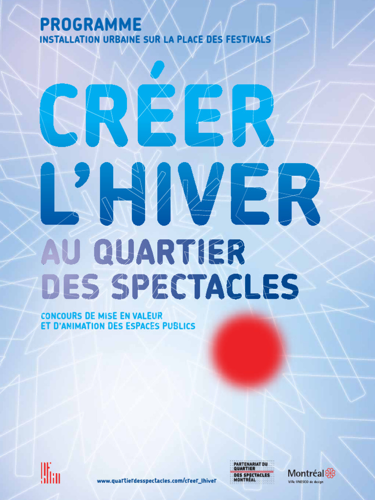 Microsoft Word - CREER - LHIVER - Programme - PdFestivals - v6 | PDF