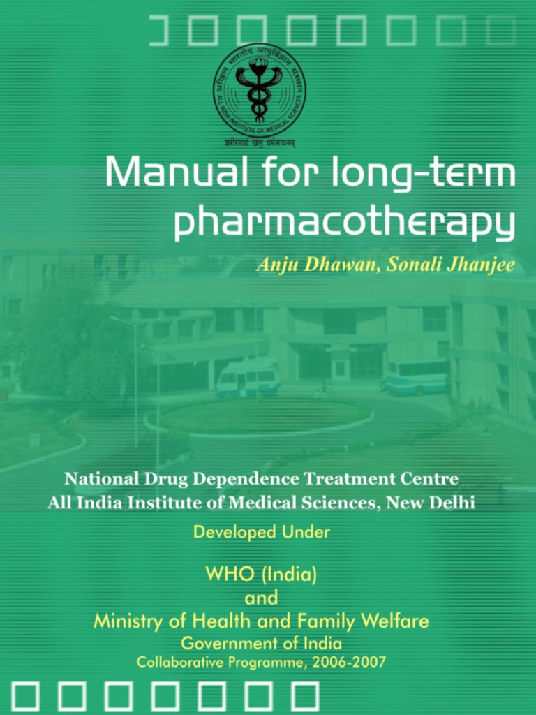 Long Term Pharmacotherapy Manual 3 | PDF