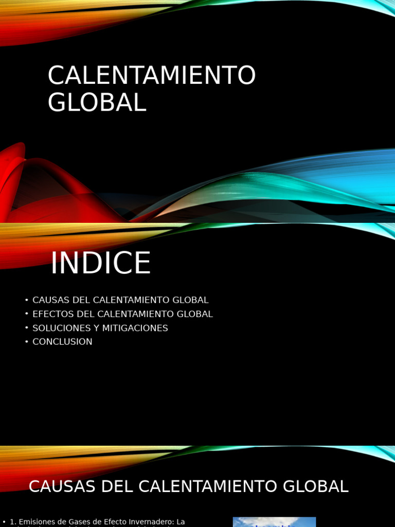 Calentamiento Global | PDF