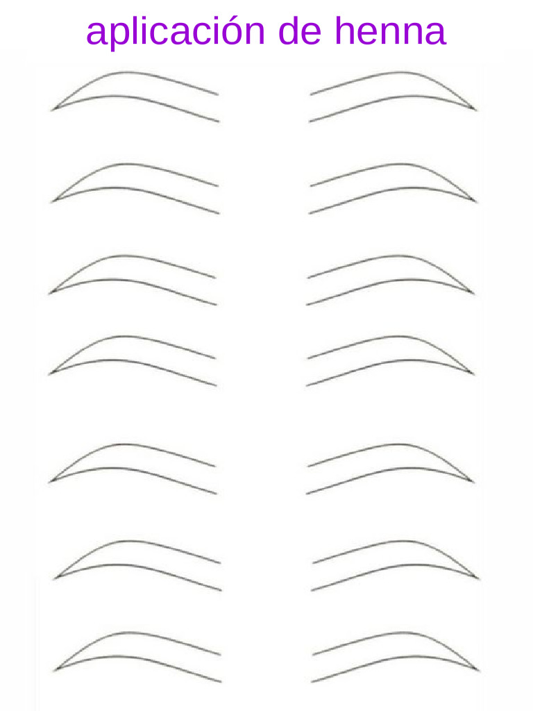 Aplicación de Henna | PDF