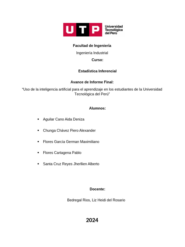 Proyecto UTP alberto | PDF