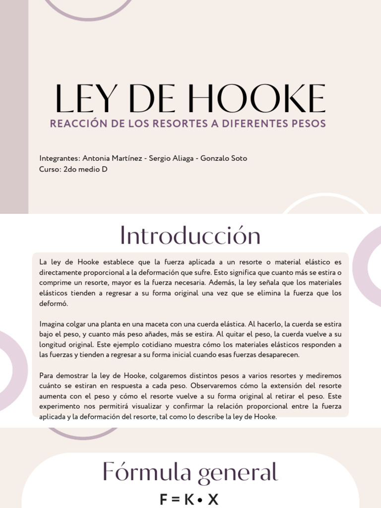 Ley de Hooke-2 | PDF