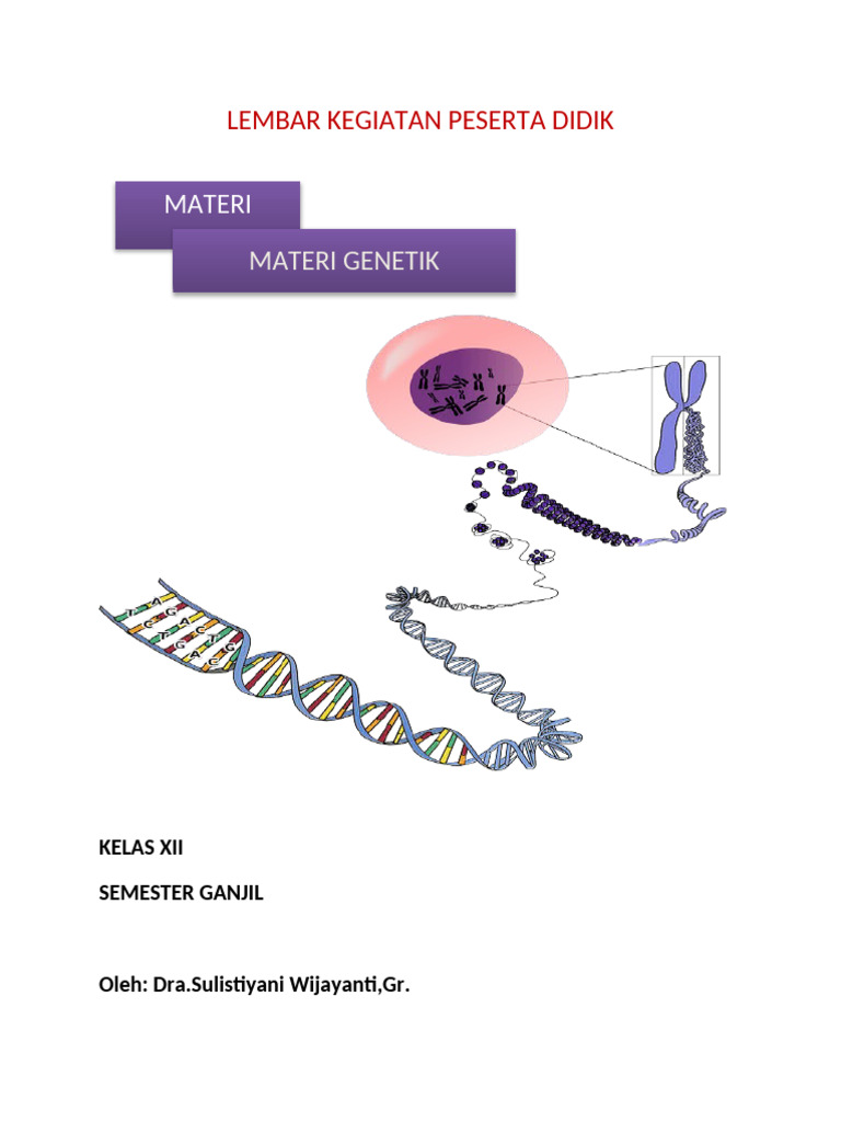 LKPD Materi Genetika | PDF