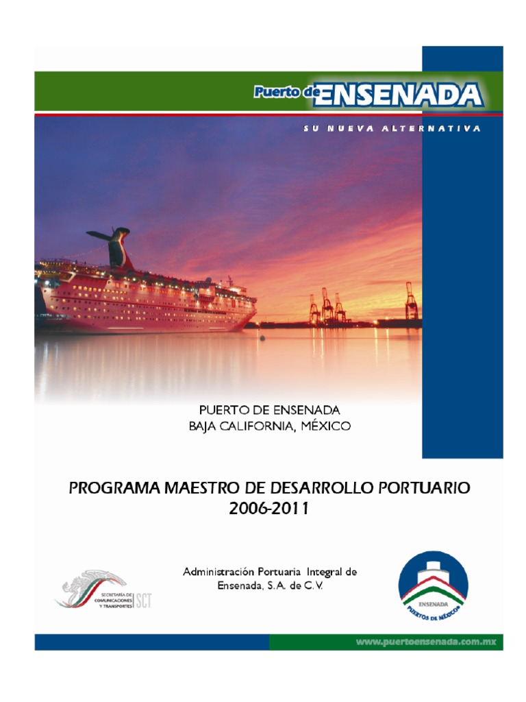 Puerto De Ensenada Pdf Turismo Puerto