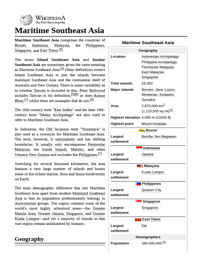 Maritime_Southeast_Asia | PDF