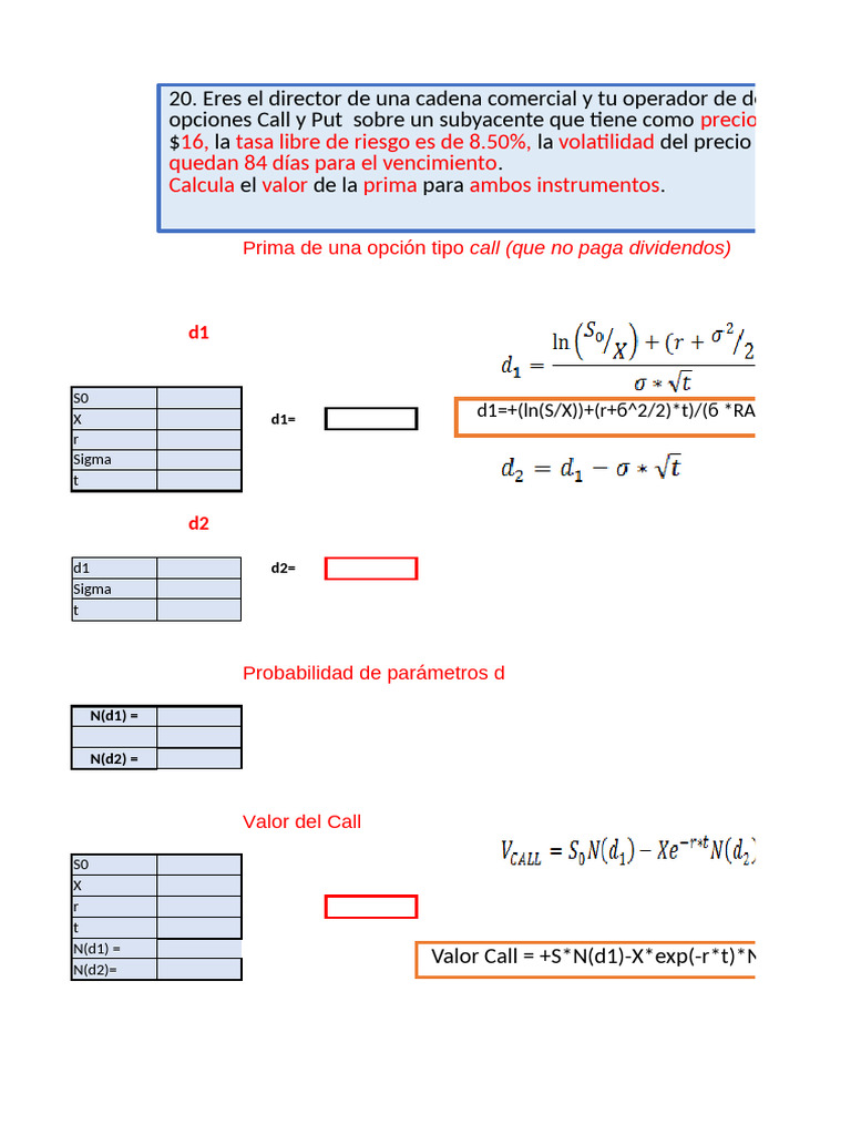 Actividad 4 Ejercicio a Resolver | PDF