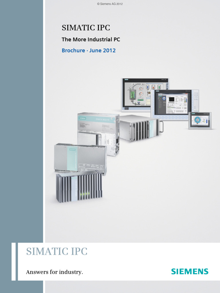 Brochure Simatic Industrial PC en | PDF