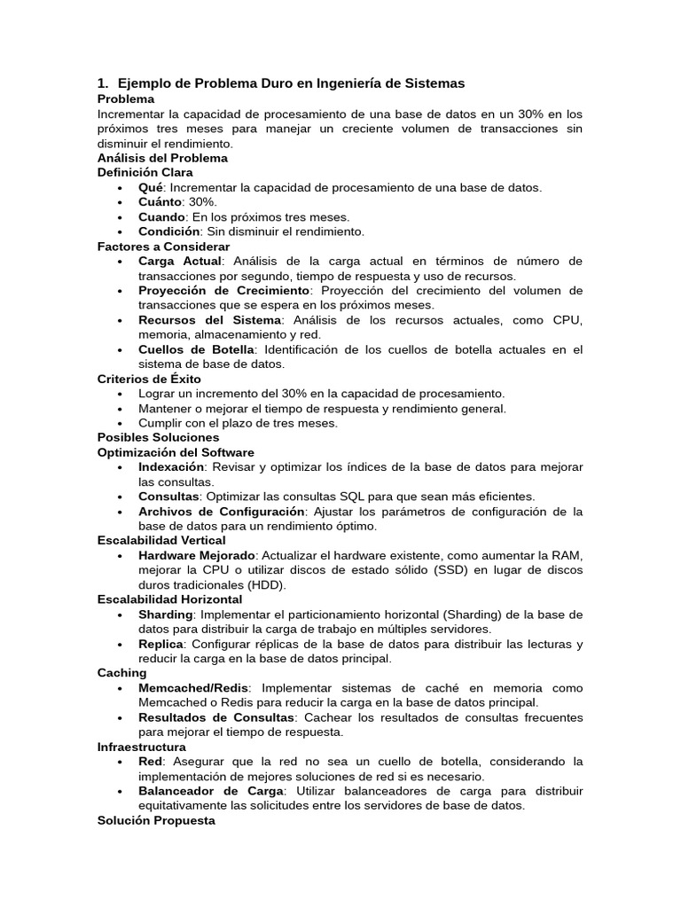 S08 - Tarea - Problemologia | PDF | Escalabilidad | Usabilidad