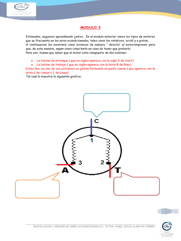 Modulo 3 - Curso de Instalacion y Service de Aires Acondicionados | PDF Modulo 3 - Curso de Instalacion y Service de Aires Acondicionados | PDF