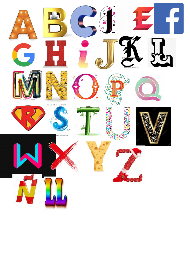 Abecedario Letra Diferente | PDF