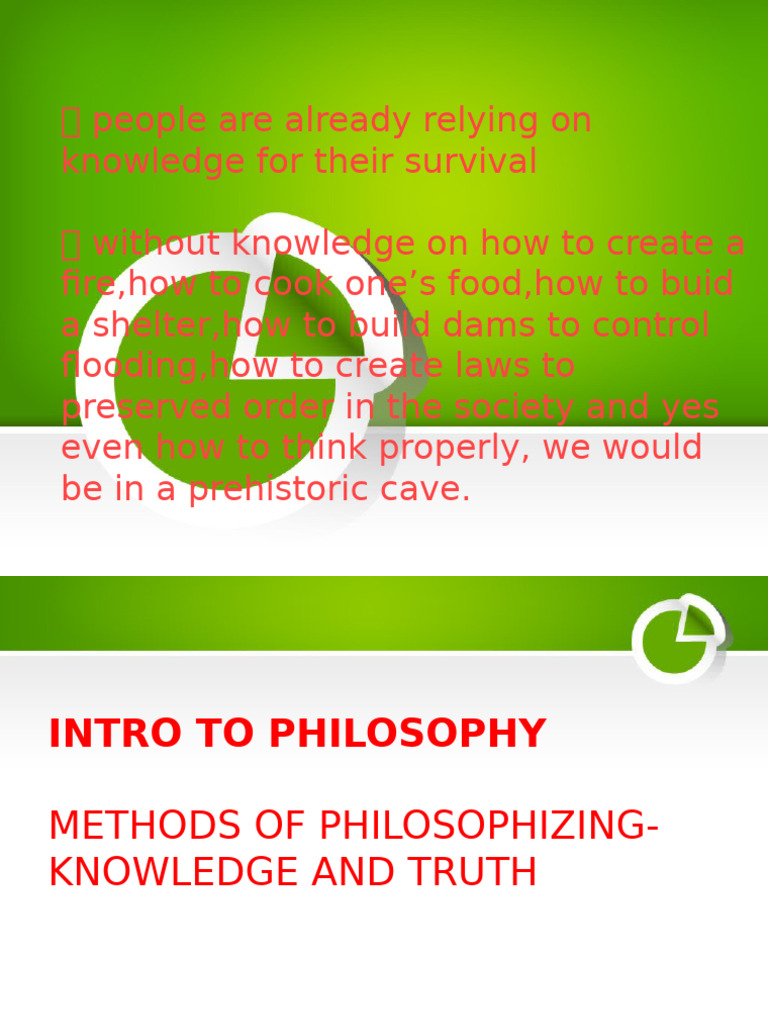 Methods of Philosophizing | PDF