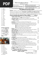 Chips Ahoy Oi/Oy Word List | PDF