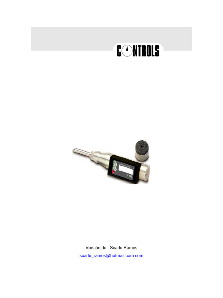 Esclerometro Digital 58-C0181 G | PDF