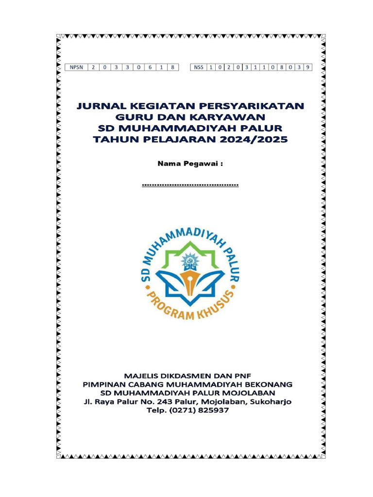 322 - Pemberitahuan Syarat Ajuan SK Guru Dan Karyawan Muhammadiyah PDM Sukoharjo | PDF