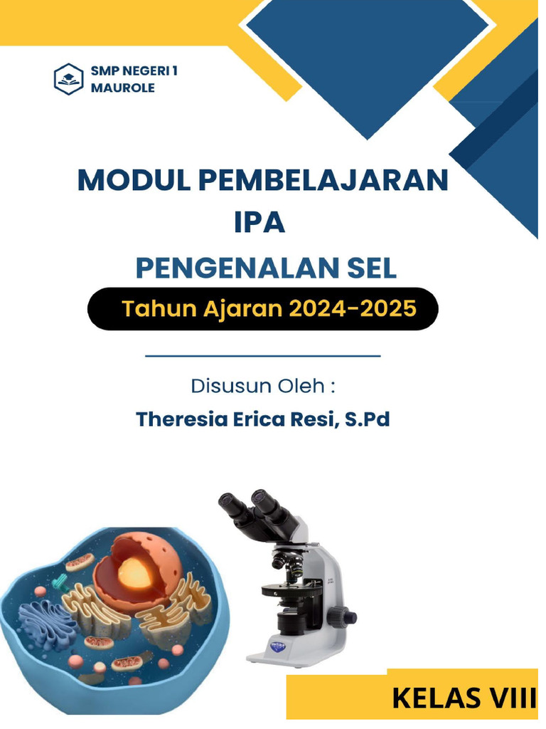 Modul Ajar IPA (1 Dan 2) ERICA | PDF
