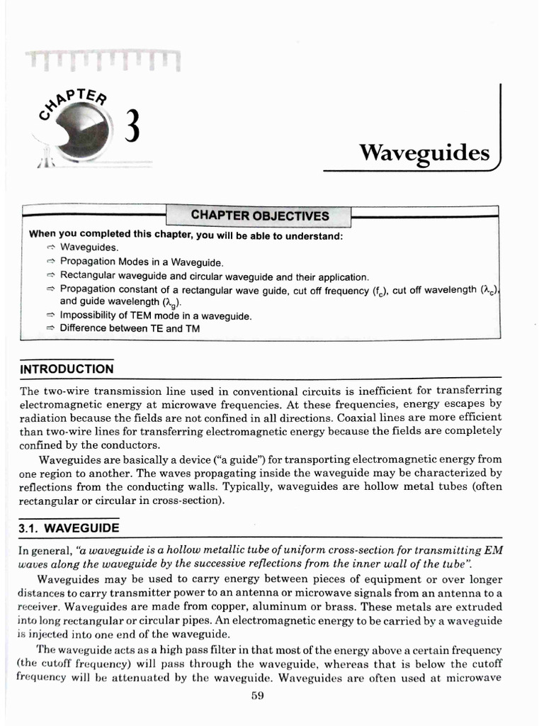 Wave guides Theory | PDF