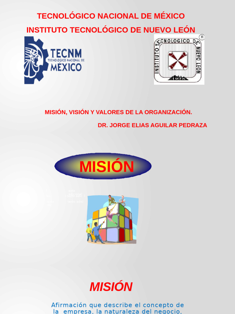 3.-Mision Vision Valores | PDF