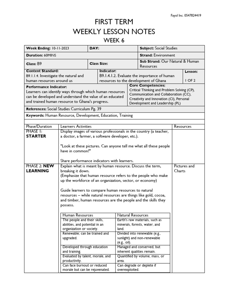 B9 Soc WK6 | PDF
