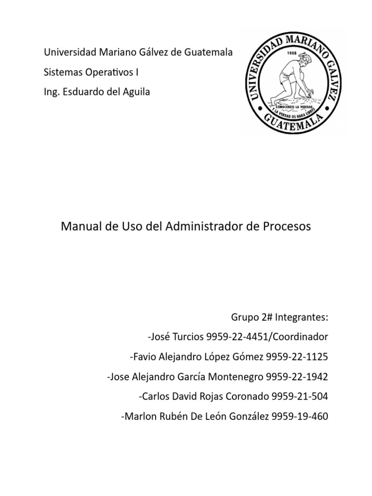 Manual de Procesos | PDF