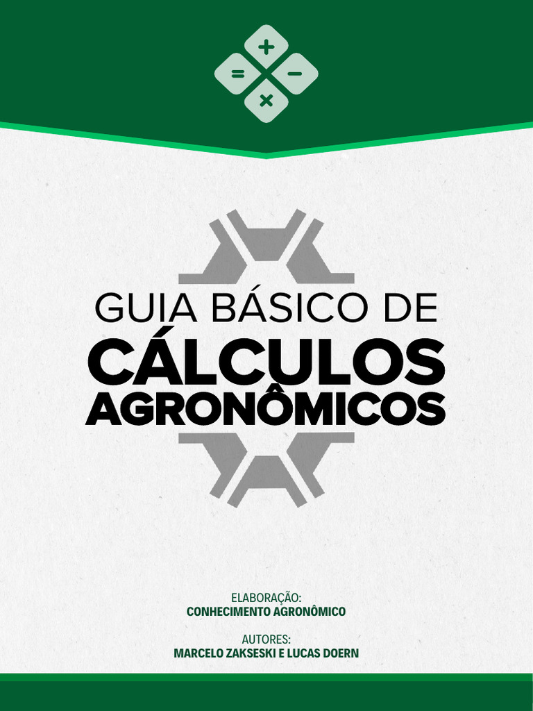 Guia Básico de Cálculos Agronômicos | PDF