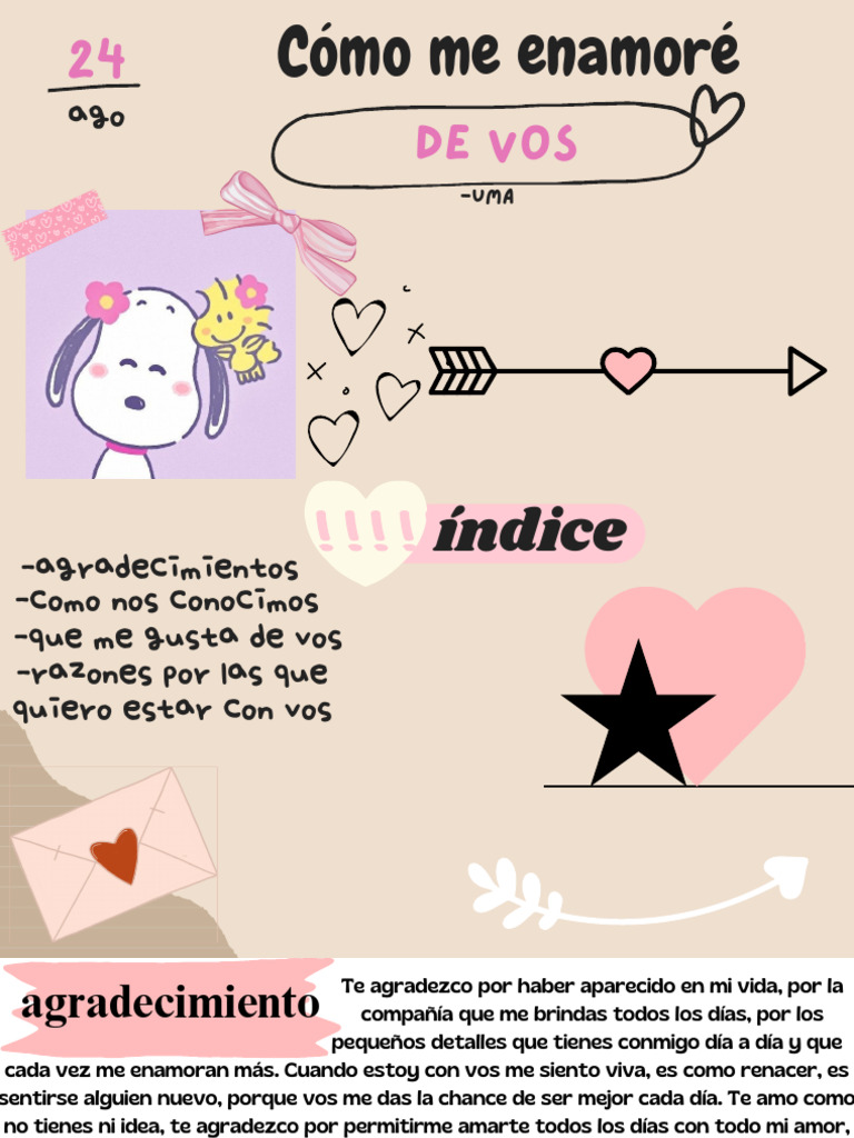 Cómo Me Enamoré de Vos | PDF