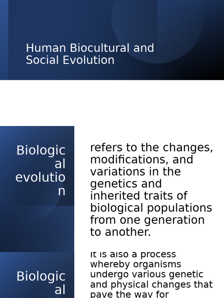 Ucsp Human Biological Evolution | PDF