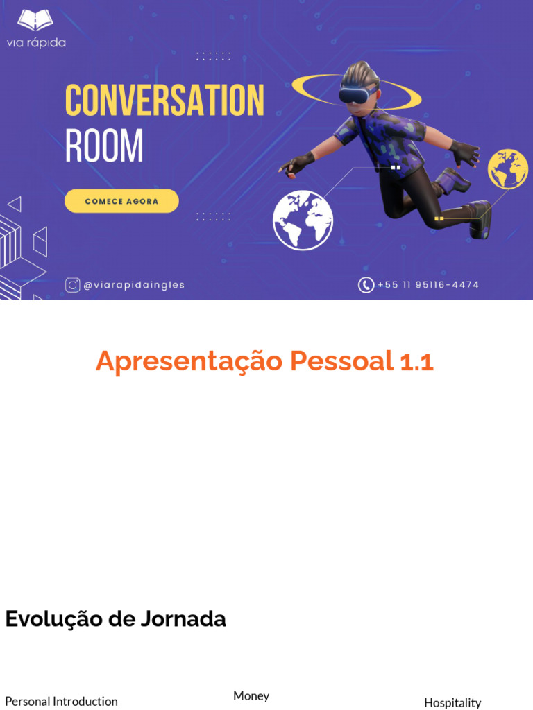 VR - Portuguese - Module 1 | PDF