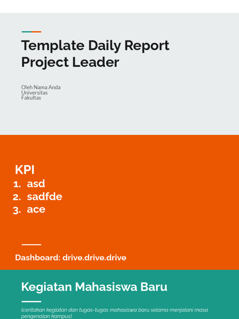 Daily Report | PDF