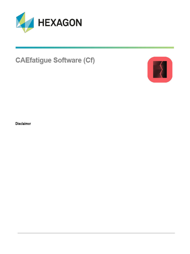 CAEfatigue 2023.1.1 Installation and Operations Guide | PDF