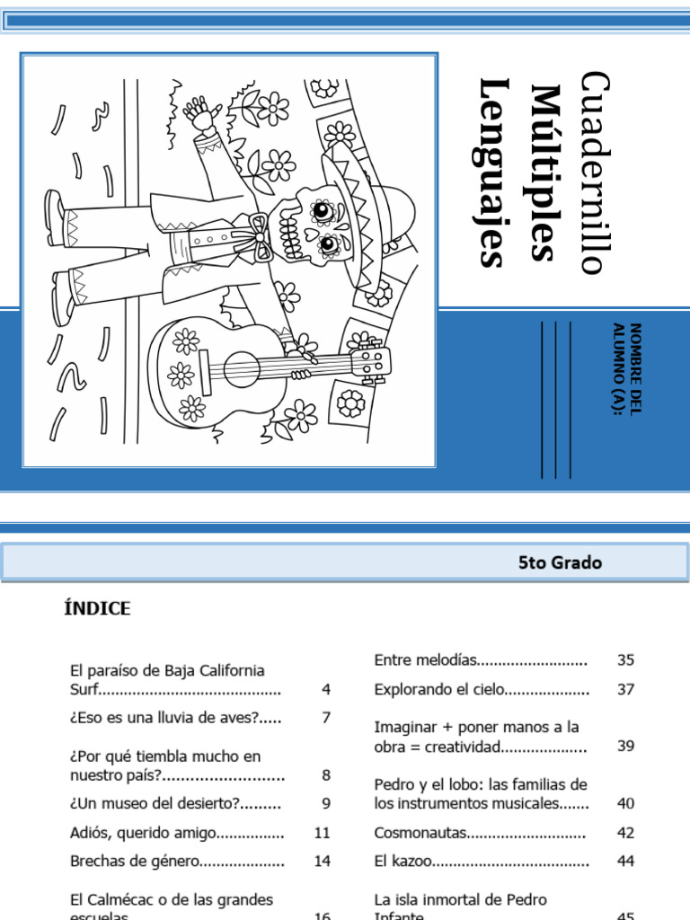 Cuadernillo Lenguajes Del Ecuador Vs Brazil