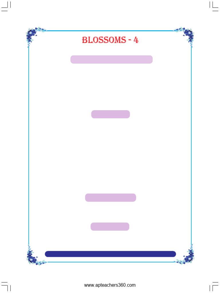 4th Class English - Watermark | PDF